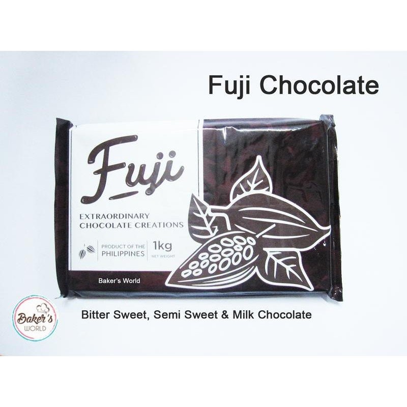 Fuji Chocolate Bar Compound Big 1kg | Shopee Philippines