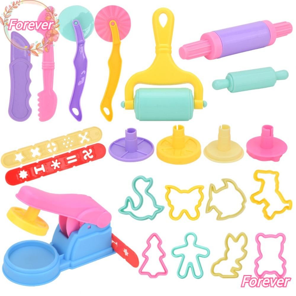 FOREVER Plasticine Mold, Plastic Animal Shape Modeling Clay Accessories ...