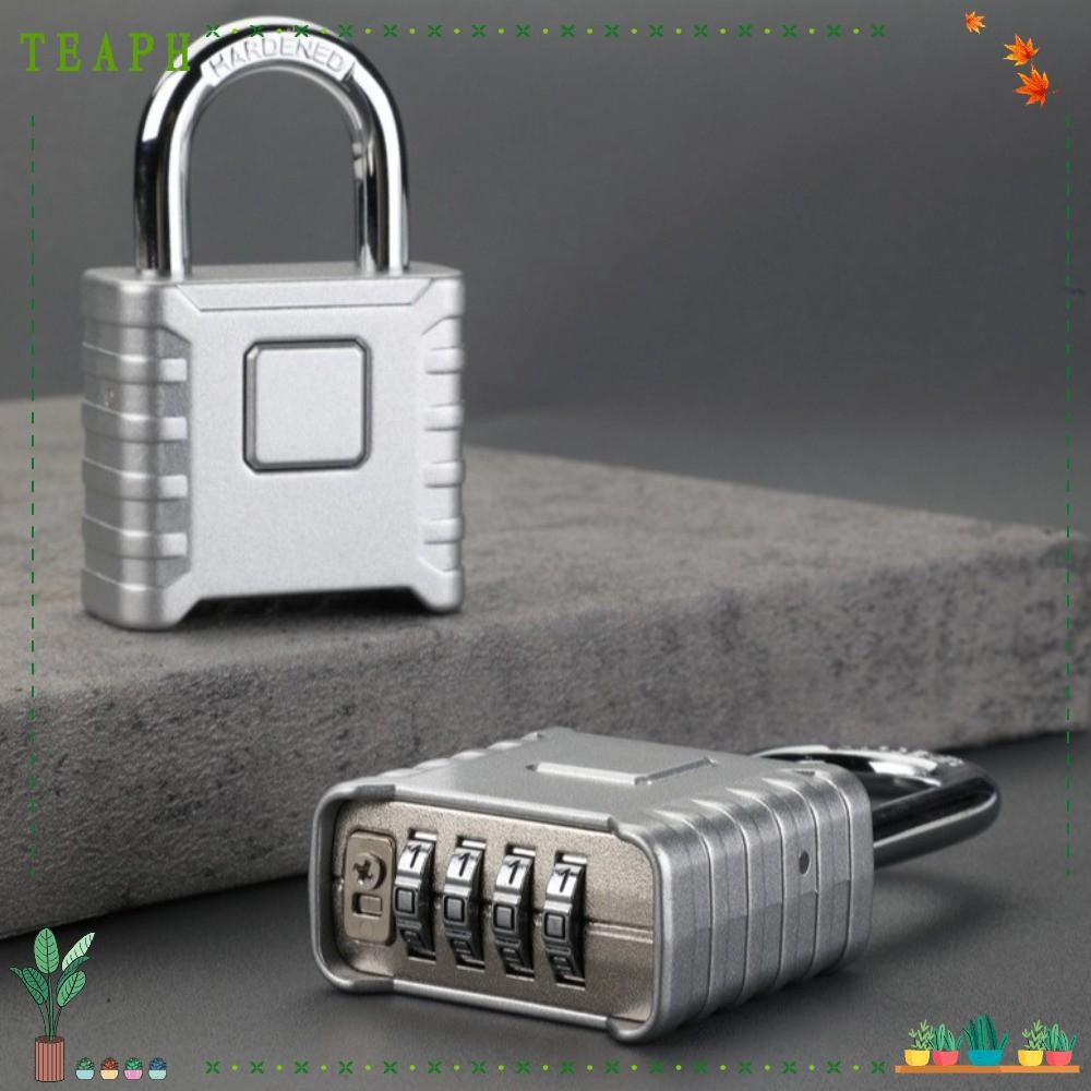 TEAPH Heavy Duty Padlock, Metal Waterproof Password Pad Lock, Universal ...