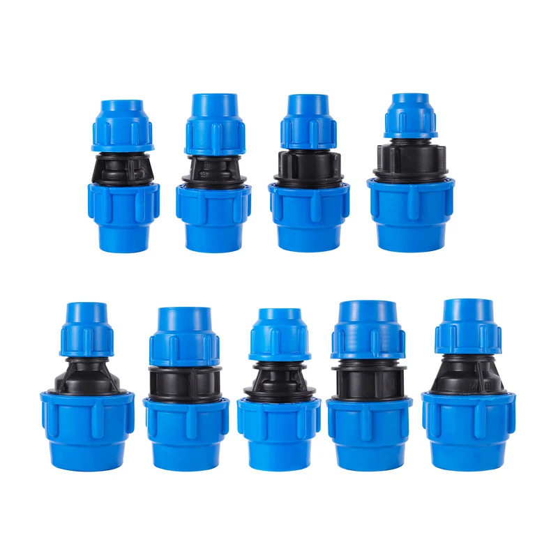 20/25/32/40/50mm PE Pipe Quick Connector Elbow Reducing Water Pipe Joint Plastic Pvc Fittings ...