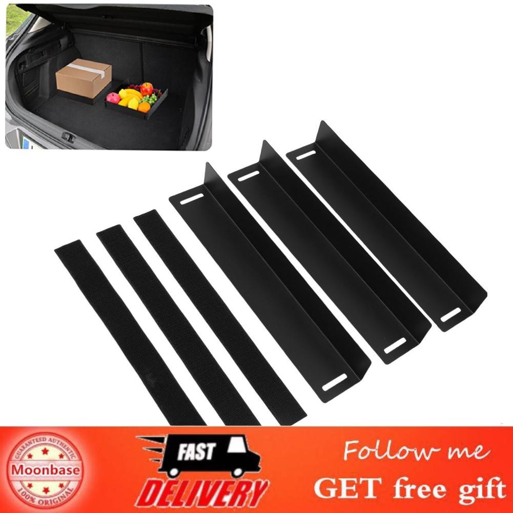 moonbase-ph AUNMAS 3PCS Car Trunk Divider Panel Rear Board with ...