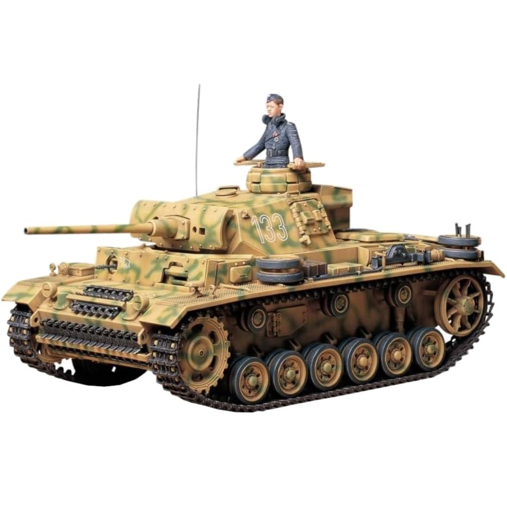 Tamiya 1/35 Military Miniature Series No. 215 German Army Panzer III ...