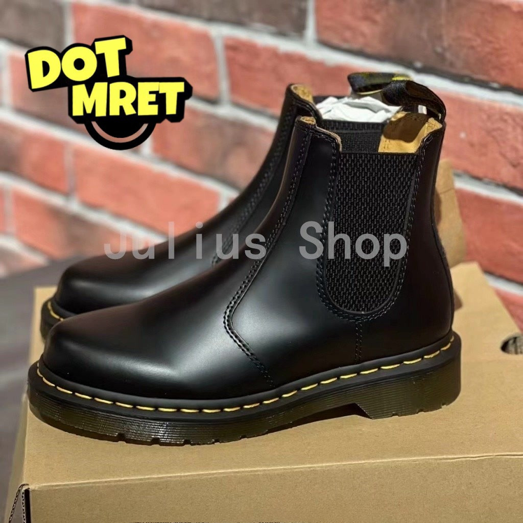 DOTMRET 2976 Martin Boots Chelsea Boots Crusty Couple Models Men Women ...