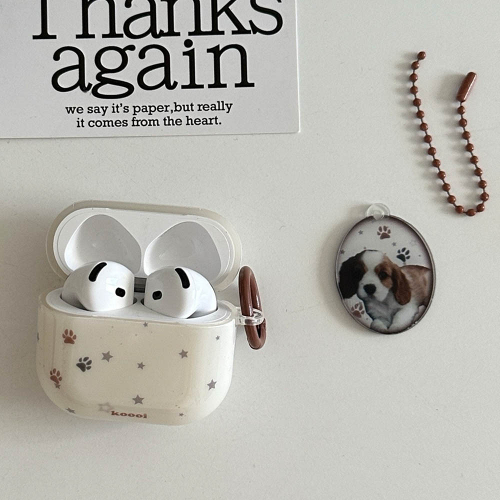 Dog Cat Paw Print Case for AirPods 1 or 2 3 4 Pro 2 Cute IMD AirPod ...