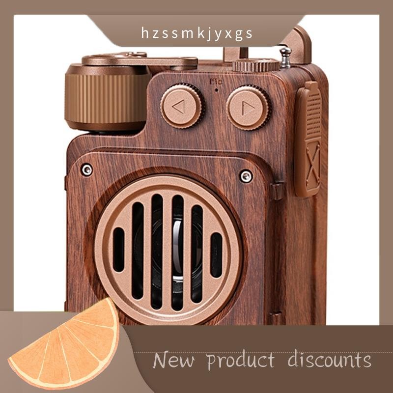 hzssmkjyxgs Retro Outdoor Radio Wireless Connection Radio Portable ...
