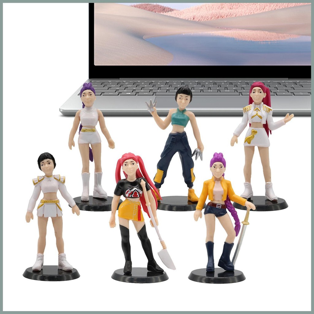 For KPop Demon Hunters Cute Anime Figures 3d Collectible Anime ...