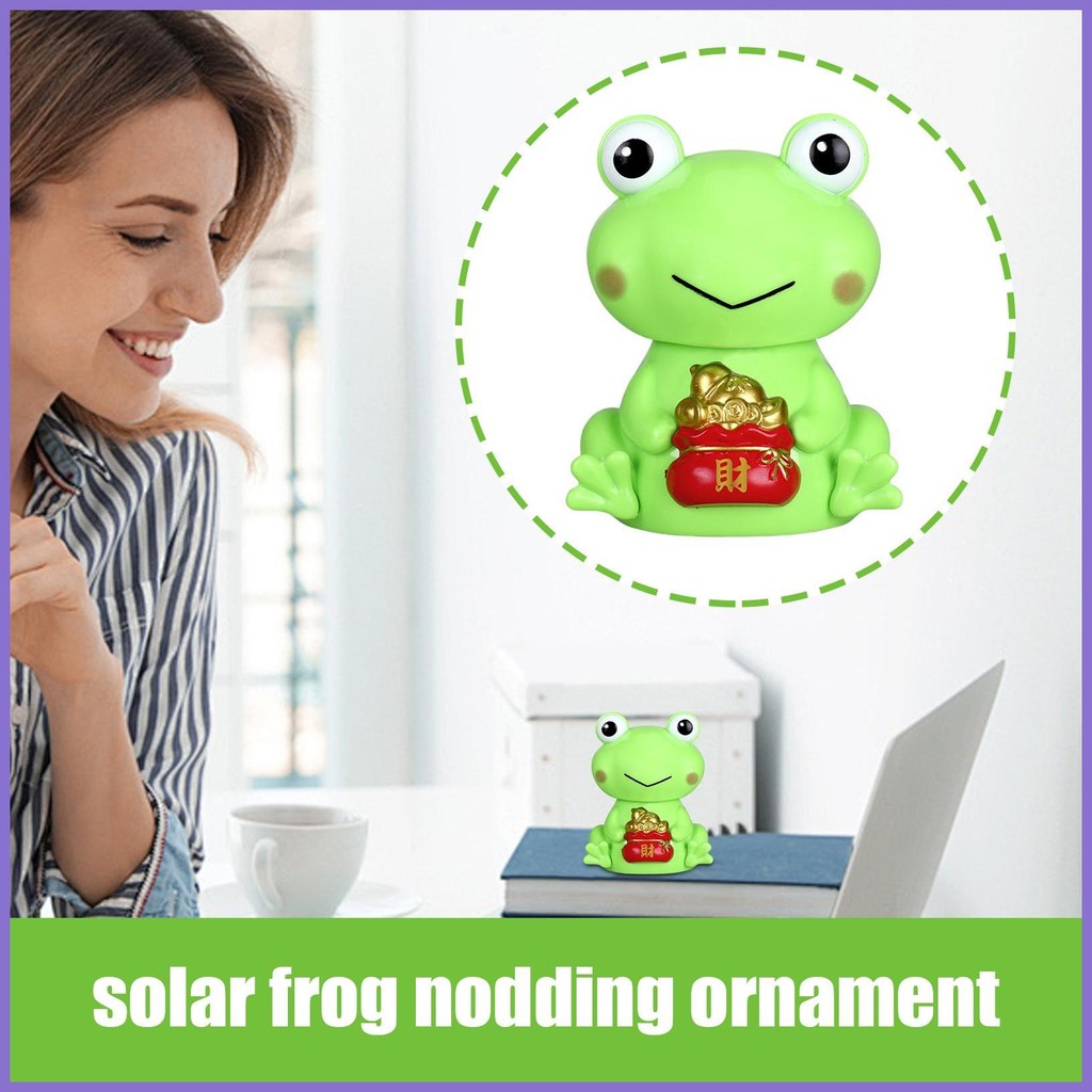 Solar Bobblehead Animals Solar Powered Bobblehead Toys Car Interior ...
