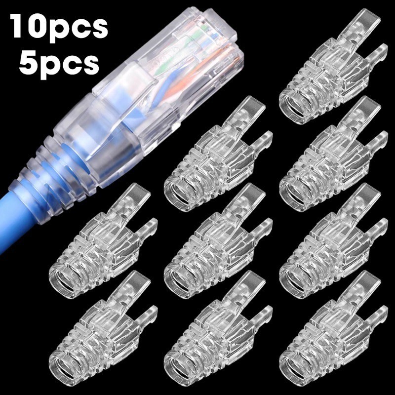 RJ45 Transparent Protective Cover - Computer Accessory - Crystal Head ...