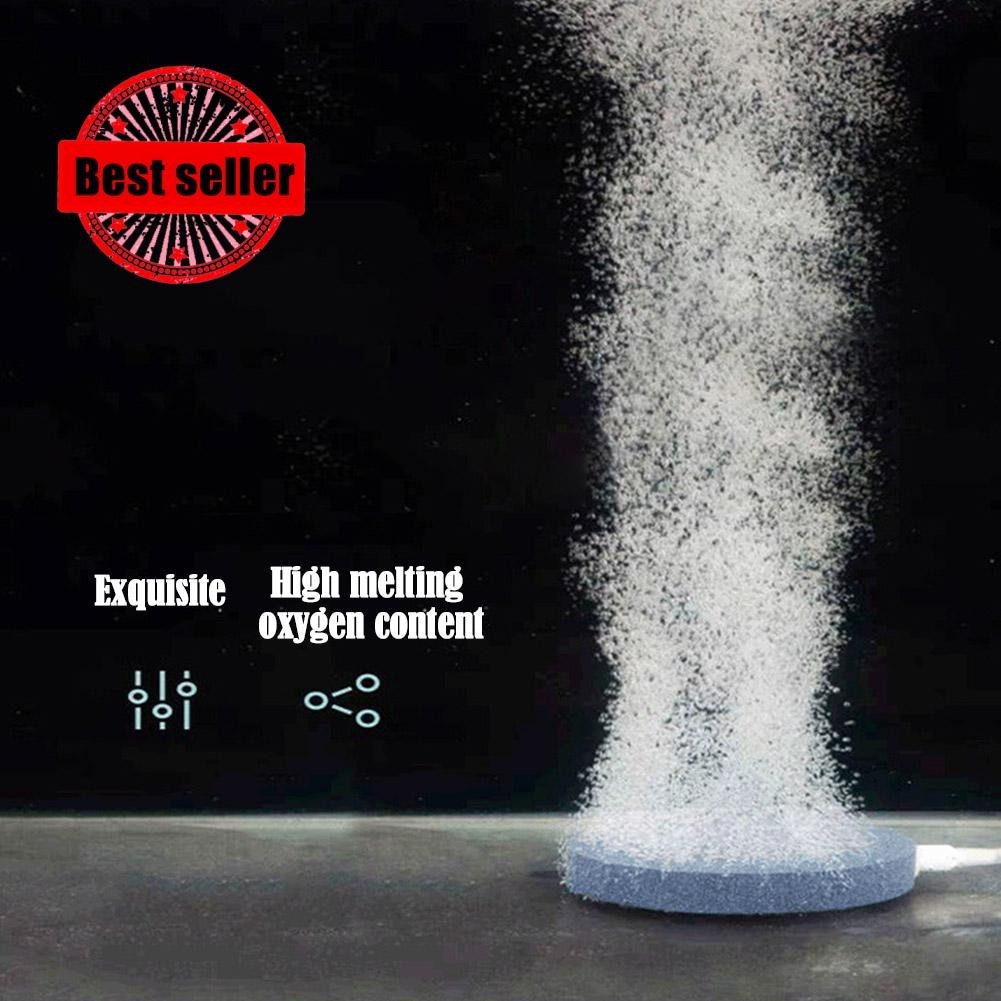 Gas Rock Oxygen Pump Aquarium Oxygen Disk Bubble Tank Fish Inside ...