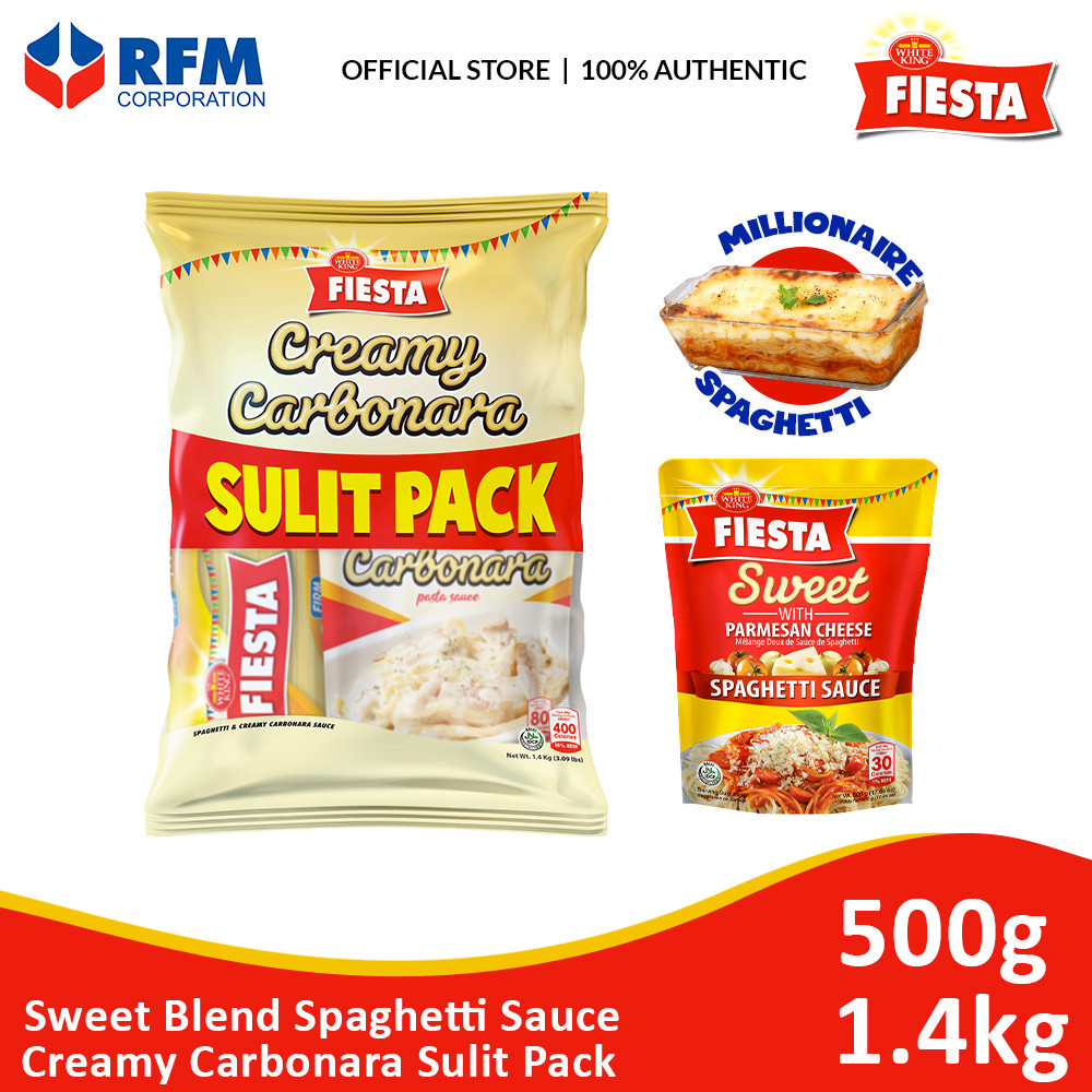 Fiesta Millionaire Spaghetti (Fiesta Carbonara 1.4kg + Fiesta Sweet ...