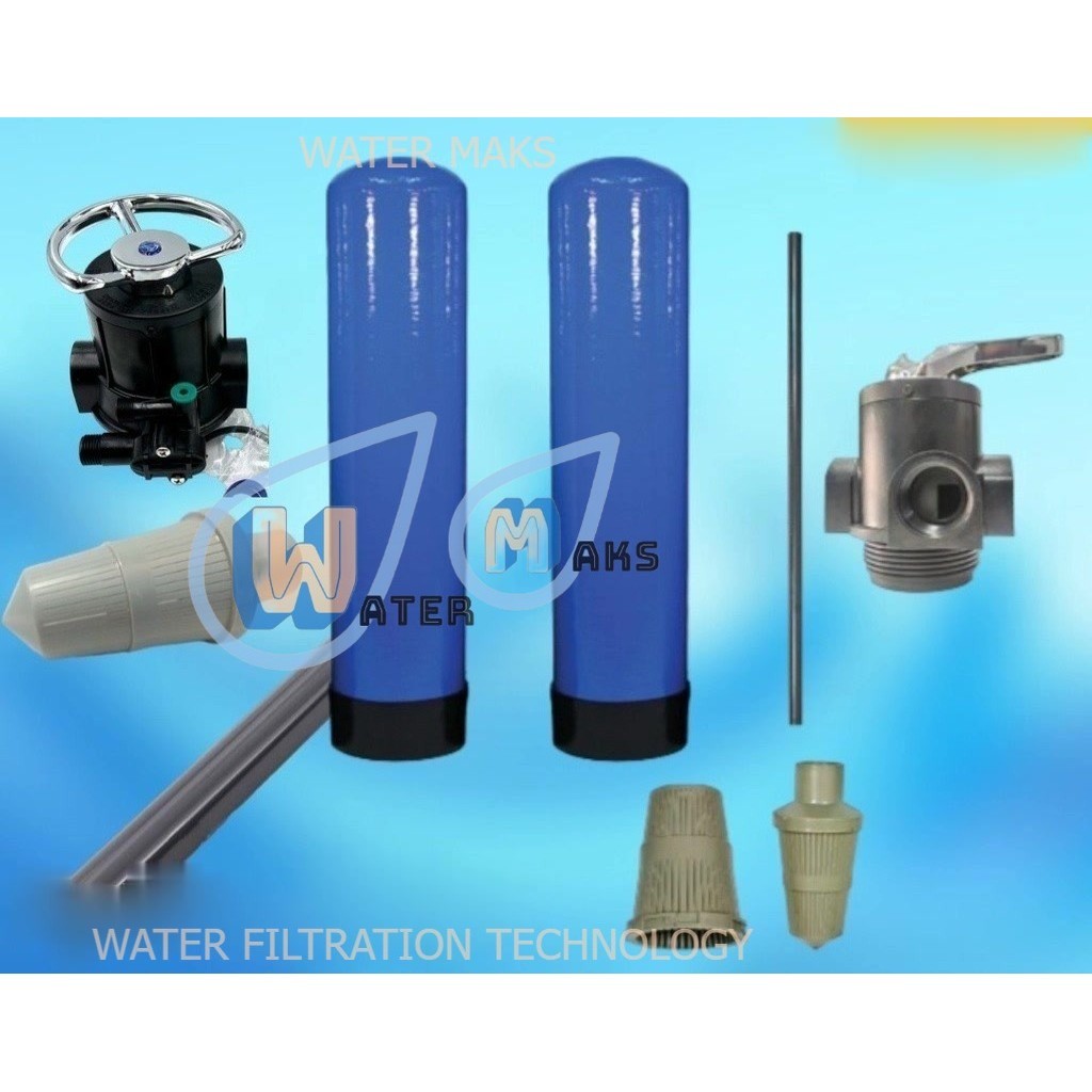 Water Master FRP Tank 13x54 QUALITY with Manual Multimedia Head Package ...