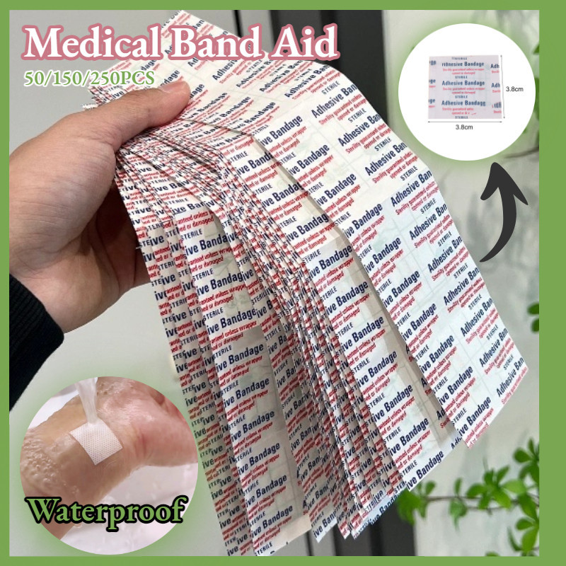 50/150/250PCS Medical Band Aid Waterproof Wound Dressing Ultra-Thin ...