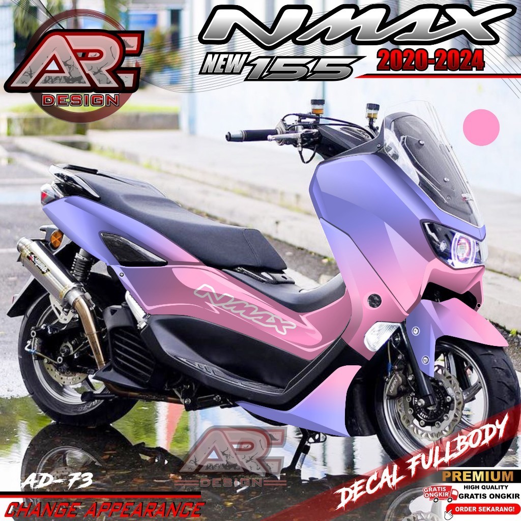 (COD) NEWEST Decal Sticker Yamaha Nmax 155 New 2020 2021 2022 2023 2024 ...
