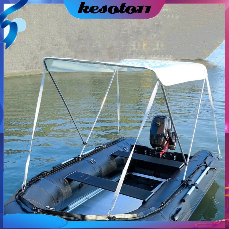 [KesotoafMY] Folding Fishing Boat Sun Shade Top Cover for Inflatable ...