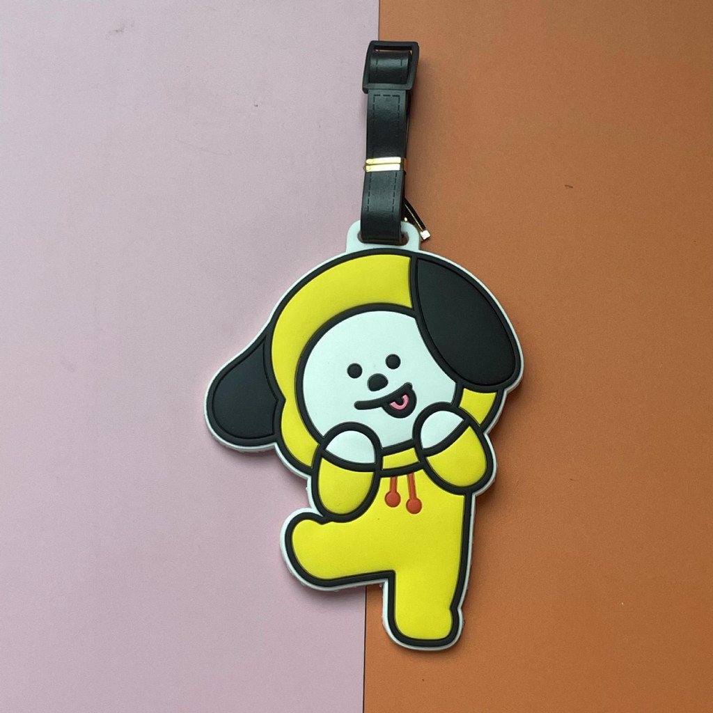 Cartoon Anime Luggage Tag BTS Luggage Tag Name Tag Listing Travel Tag ...