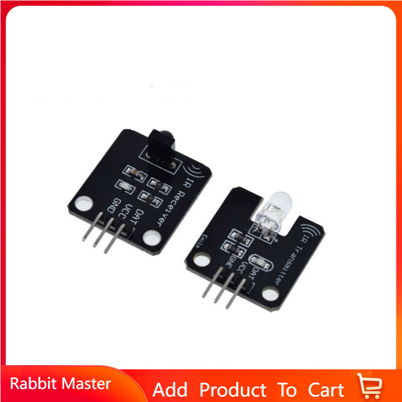 1set IR Infrared Transmitter Module IR Digital 38khz Infrared Receiver ...