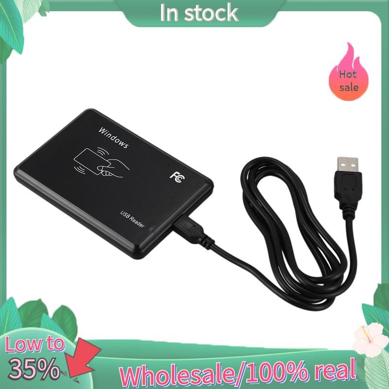 USB RFID DeskTop ID Card Reader Contactless Card Reader | Shopee ...