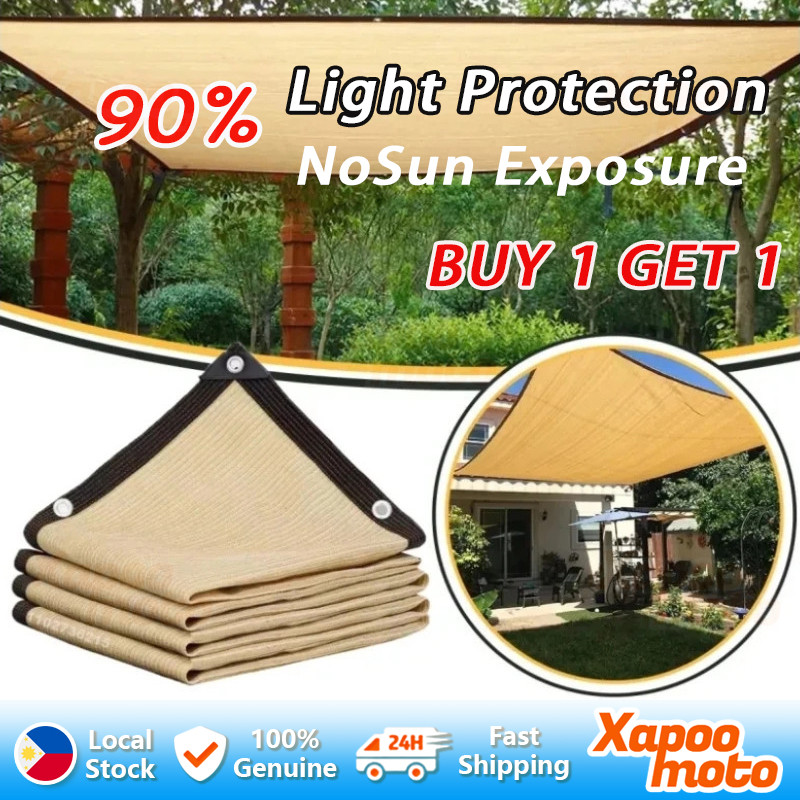 90% Uv Shading Sunnet for Garden Sun Shade Net Beige Shelter Swimming ...