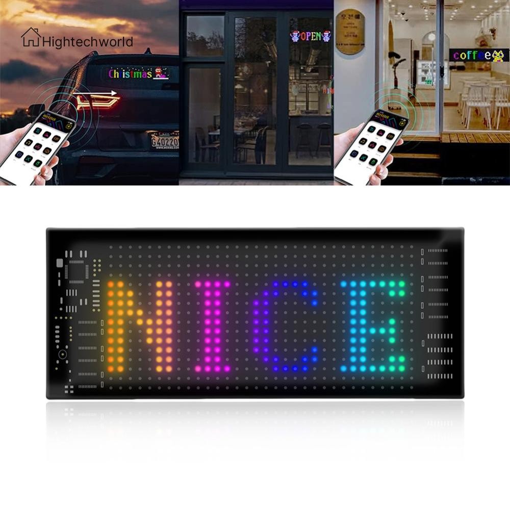 RGB Pattern Scrolling Text Animation Display Super Bright Flexible LED ...