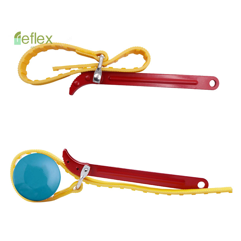 Reflex Arc Belt Wrench Oil Filter Puller Adjustable Strap Spanner Strap ...