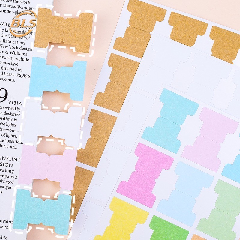 Simple Writable Blank Index Divider Sticky Notes - Reading Book Page ...