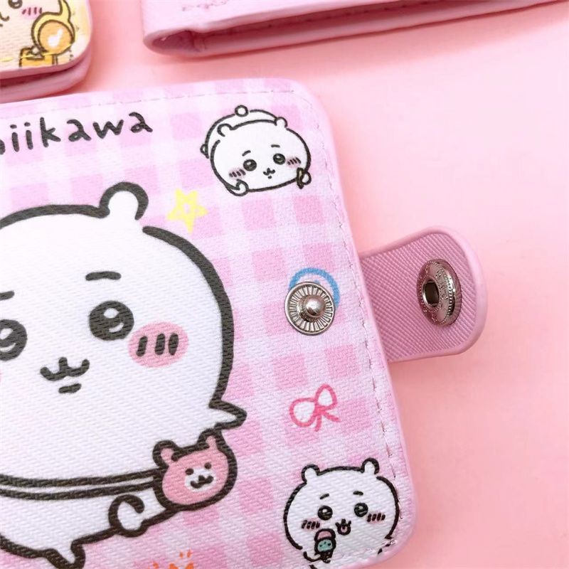 Chiikawa Short Wallet Cute with Card Slot Student Wallet | Shopee ...
