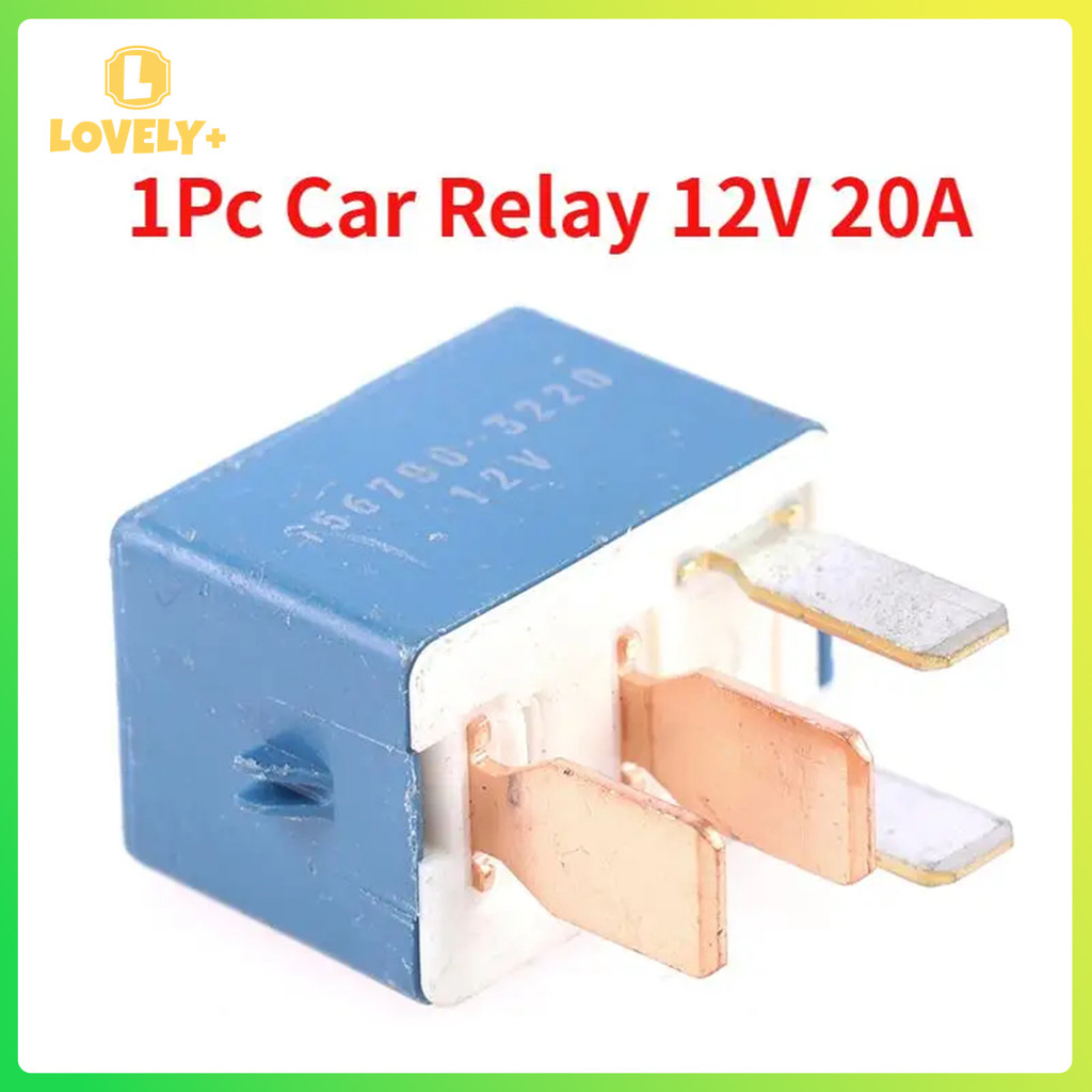 Blue 12v Relay 156700-3220 Four Leg Ac Relay Denso | Shopee Philippines