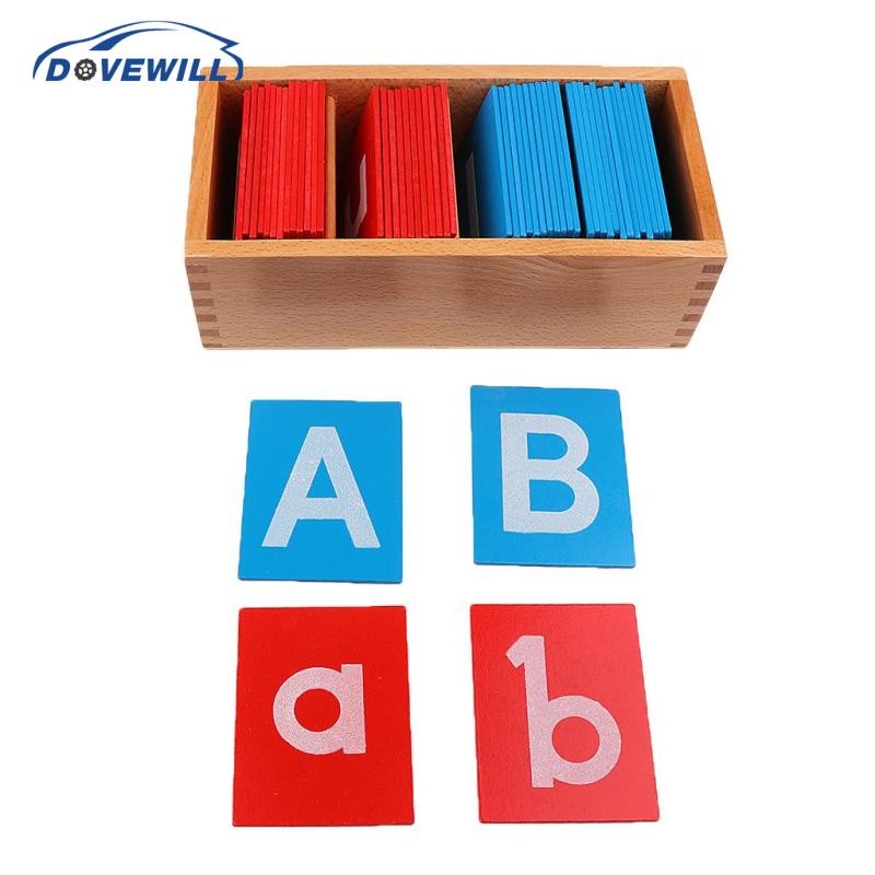 [Dovewill] children montessori Materials Alphabets Box Letter for ...