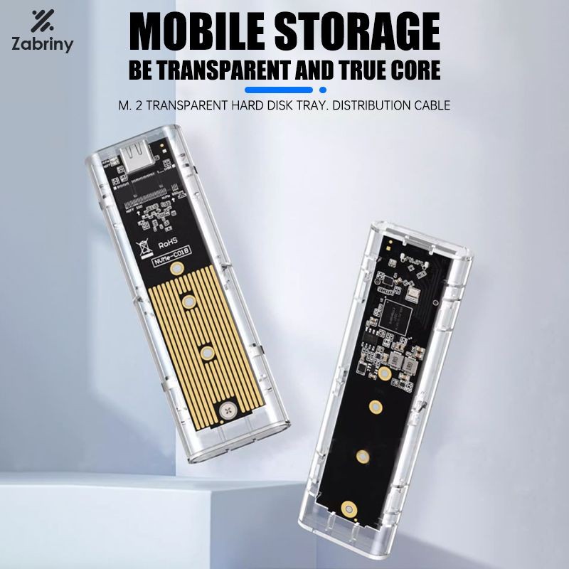 M.2 NVMe SSD Enclosure Adapter Tool Free Aluminum Case USB C 3.1 Gen 2 10Gbps to NVMe PCIe ...
