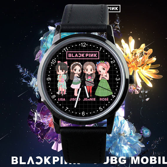 BLACKPINK LIsa Watch Wristwatch Student Waterproof Watches Birthday ...