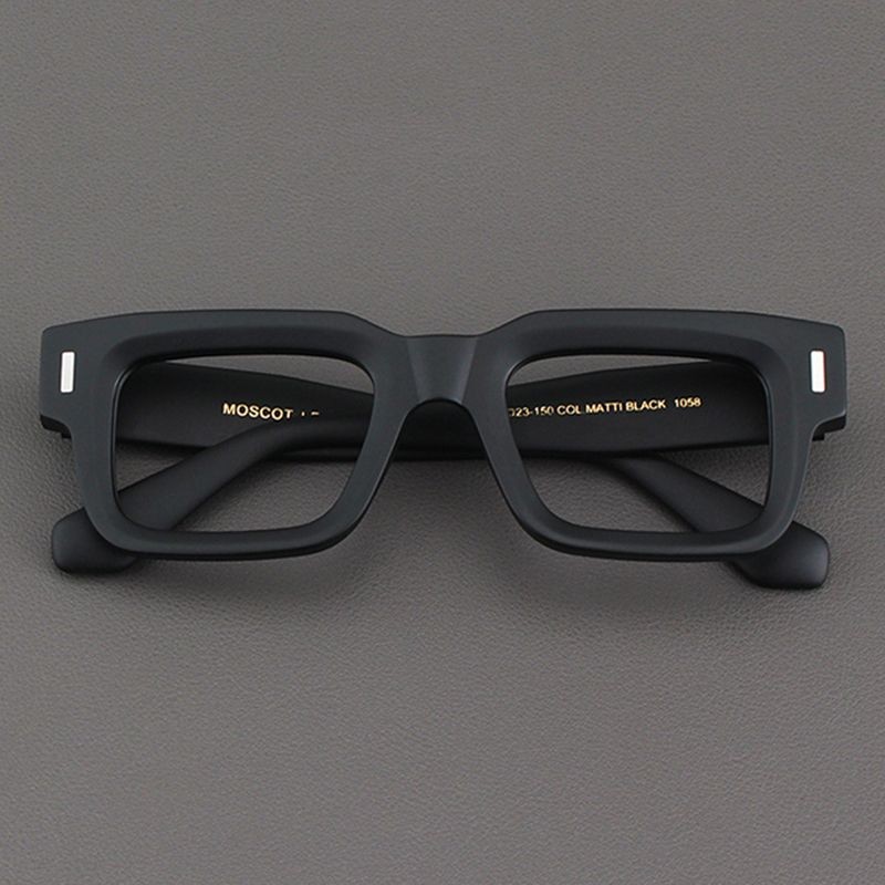 Moscot LEMTOSH Frame Female European American Square Retro Thick Wide ...