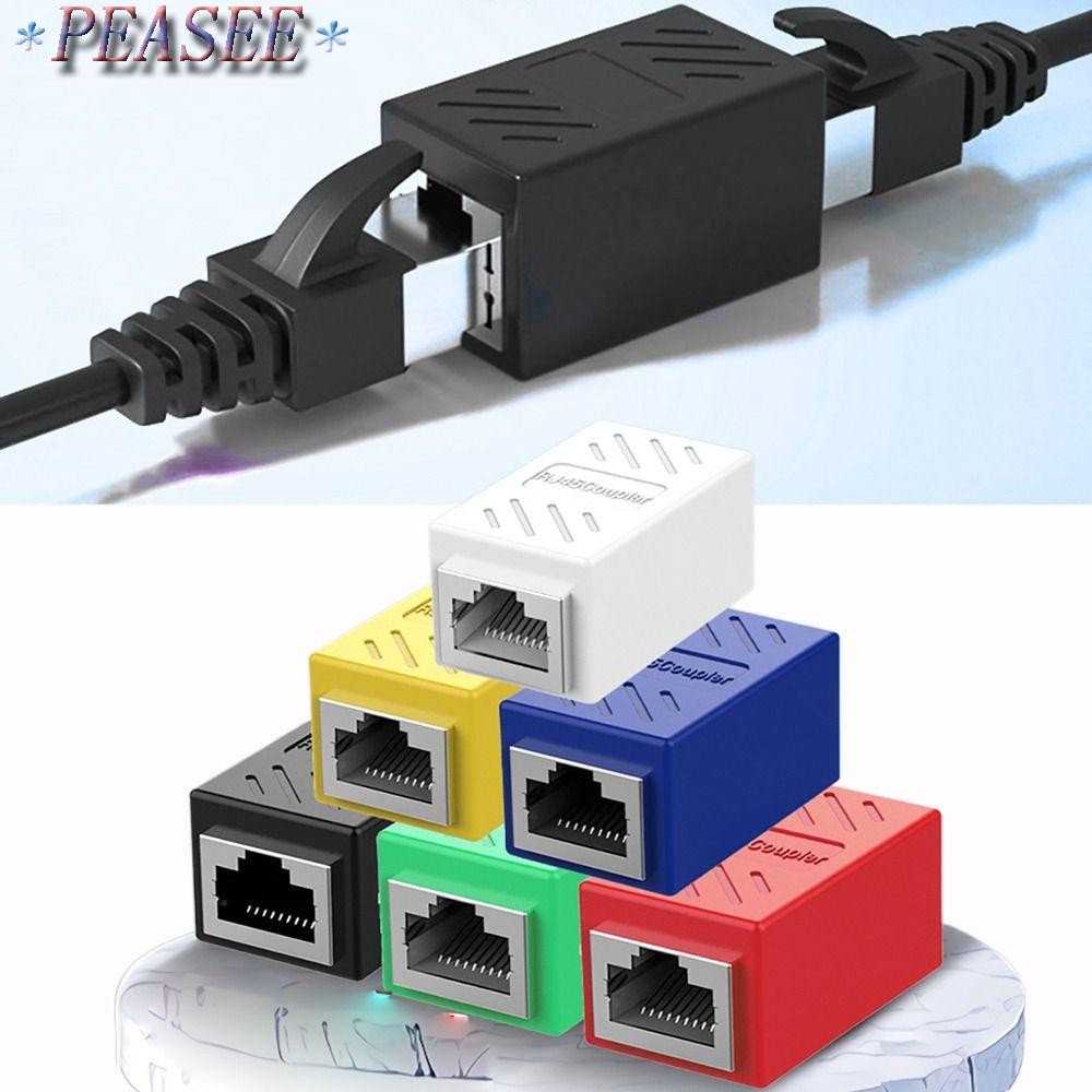 [PEASEE] RJ45 Connector, Durable High-quality Extender Ethernet Adapter ...
