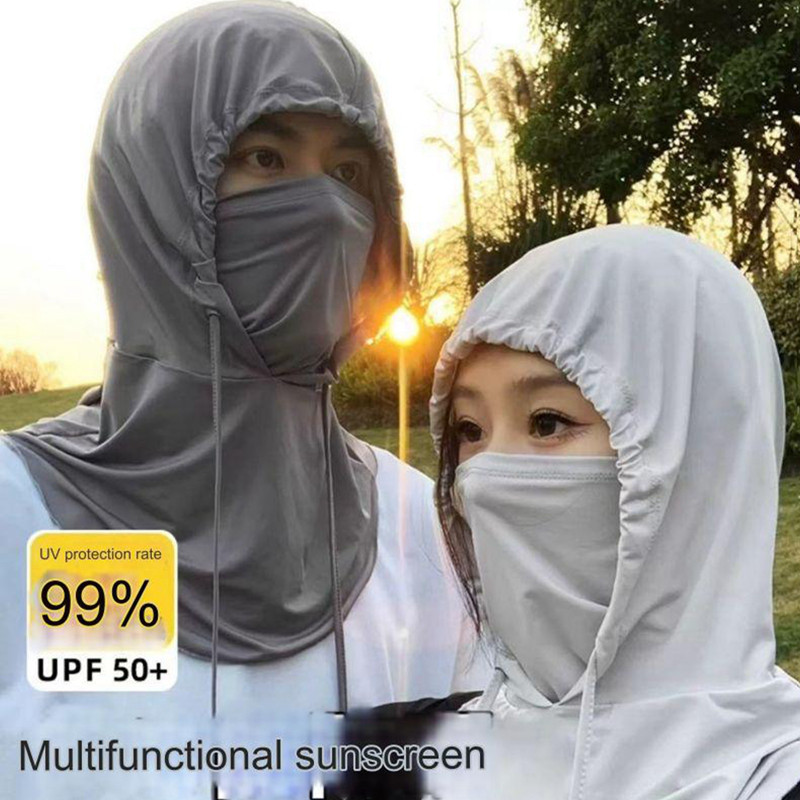 Cooling Balaclava Sun Uv Protection Hood Breathable Full Head Face ...