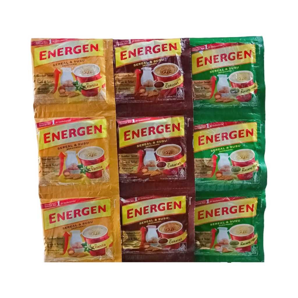Energen Cereal And Milk Drink Contains 10 Sachets Of Miilo | Shopee ...