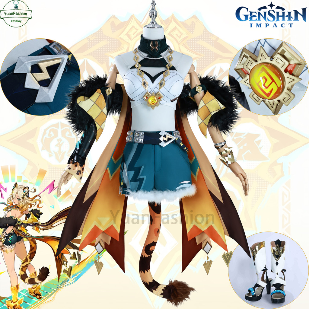 [Ready Stock] Genshin Impact cosplay Xilonen cosplay clothing Game ...