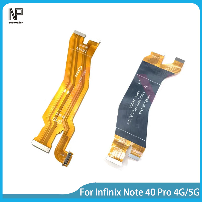 Mainboard Flex For Infinix Note 40 Pro 4G X6850 / 5G X6851 Main Board ...