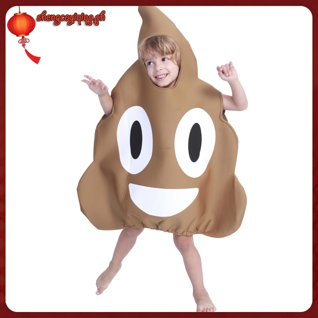 CODHalloween Costume For Family Happy Poop Boy Fancy Costume Cute Party ...