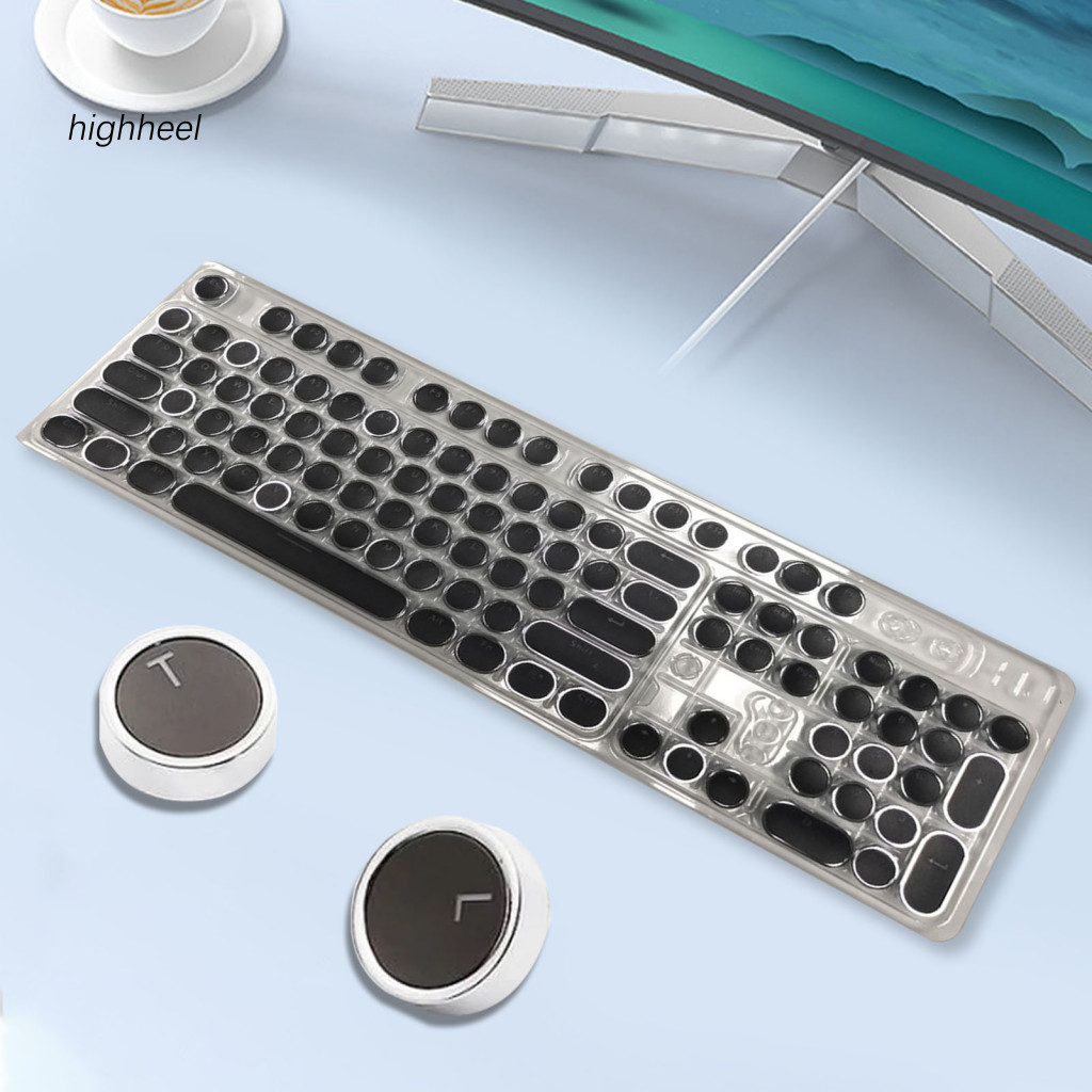 【COD】 Vintage Style Keycaps Keycap Set for Retro Keyboards 104 ...