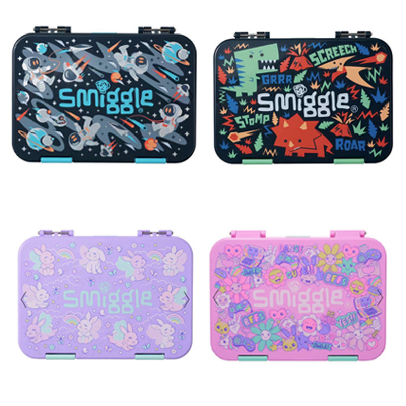 Australia smiggle Lunch Box Large Capacity Lunch Box Student Fruit Box ...