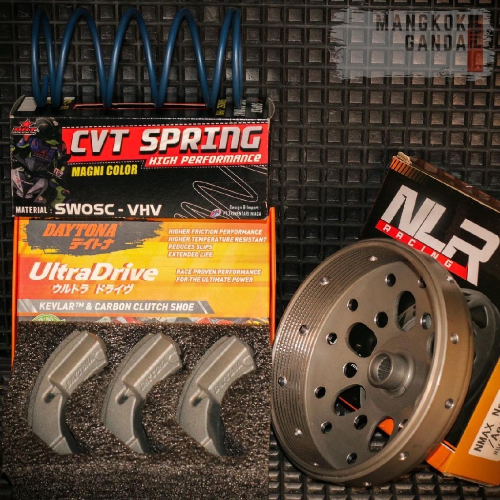 Cartel Double Bowl Line Set Daytona Double Pad and BRT CVT Spring/for ...