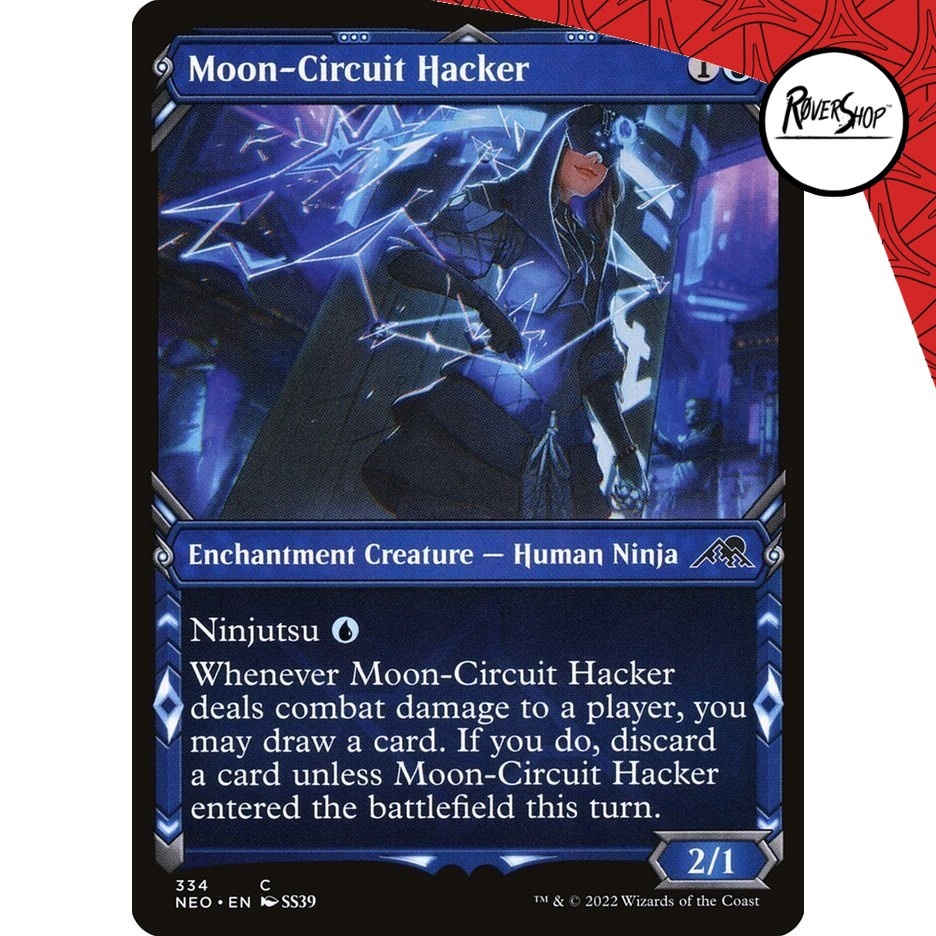 Magic The Gathering Card : Moon-Circuit Hacker | Shopee Philippines