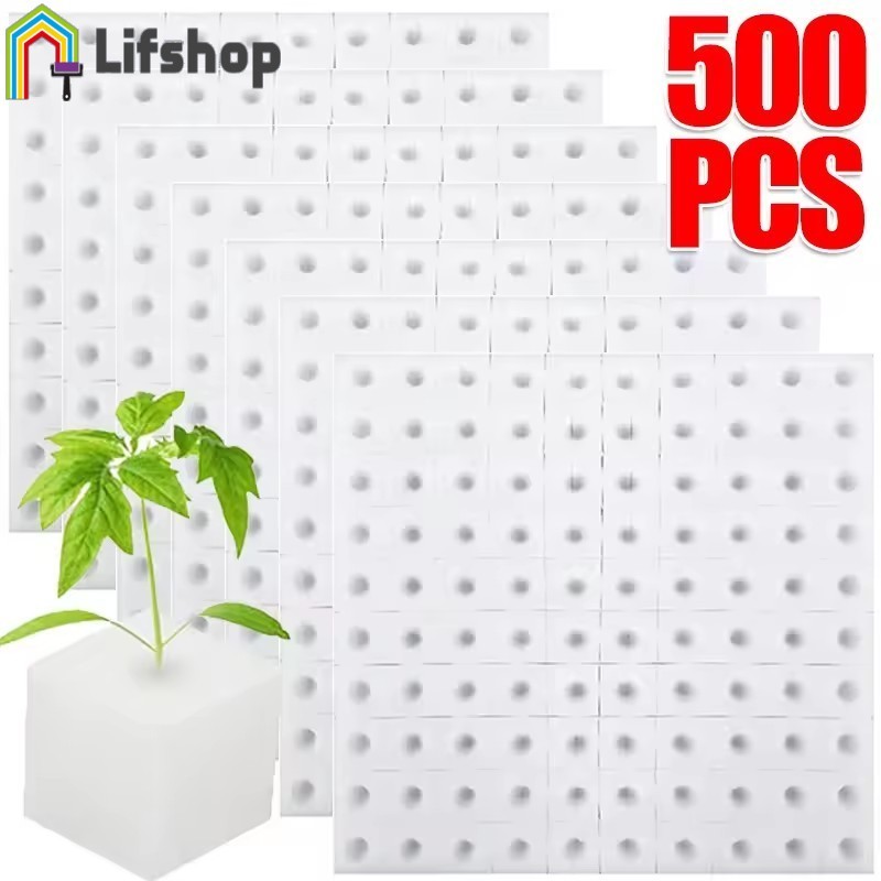 Hydroponic Seedling Sponge Blocks - PU Foam for Soilless Planting, 100 ...