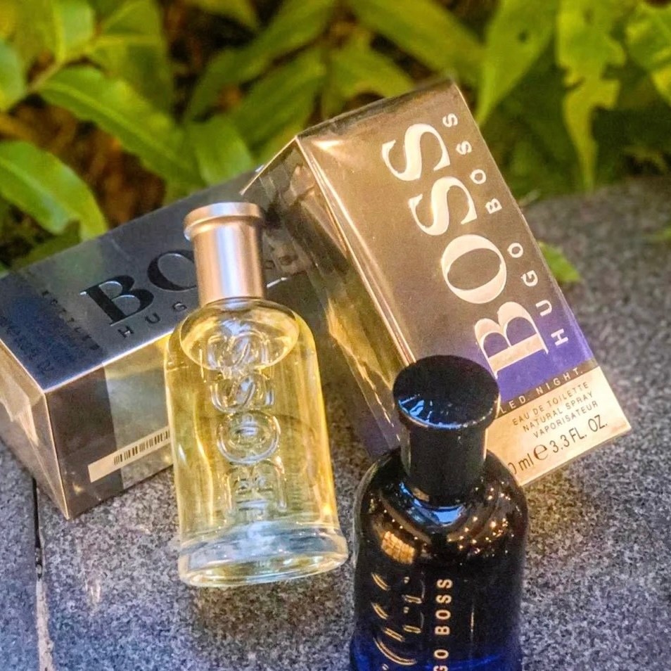 100ml perfume BOOS (BLACK PURE BLUE WHITE) NEW LOOK ORIGINAL PRODUUCT ...