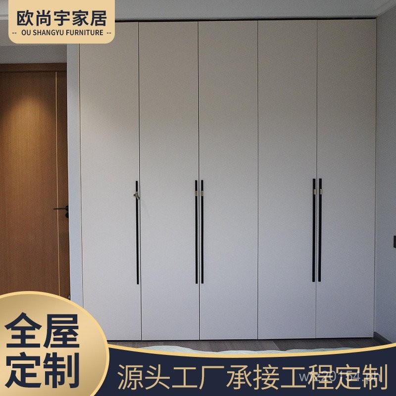 Modern Minimalist Style Factory Wardrobe Sliding Door Custom Wardrobe ...