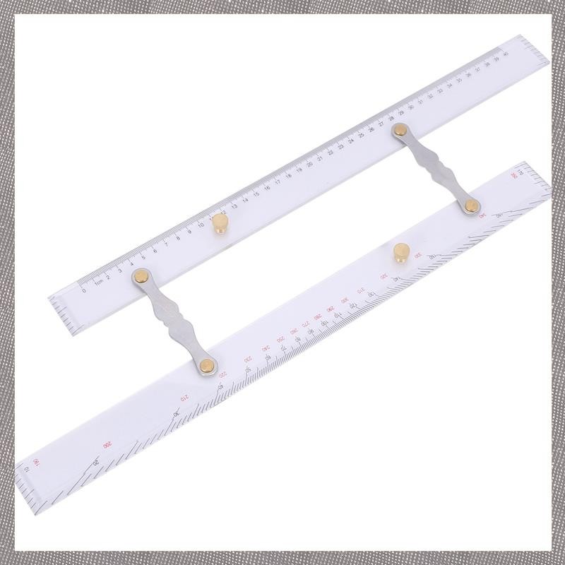 [U L Z R] Marine Ruler Parallel Ruler Nautical Charts Parallel Ruler ...