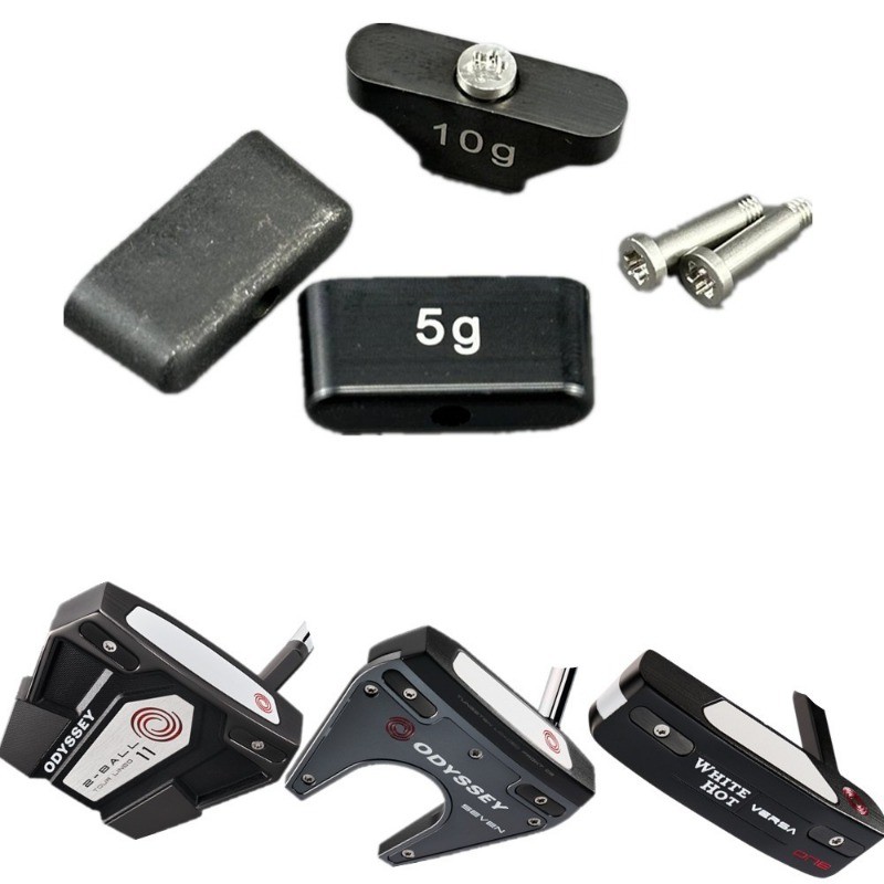 2PCS Golf Weight Fit Odyssey Tri-Hot 5 K White Hot Versa Eleven Putter ...