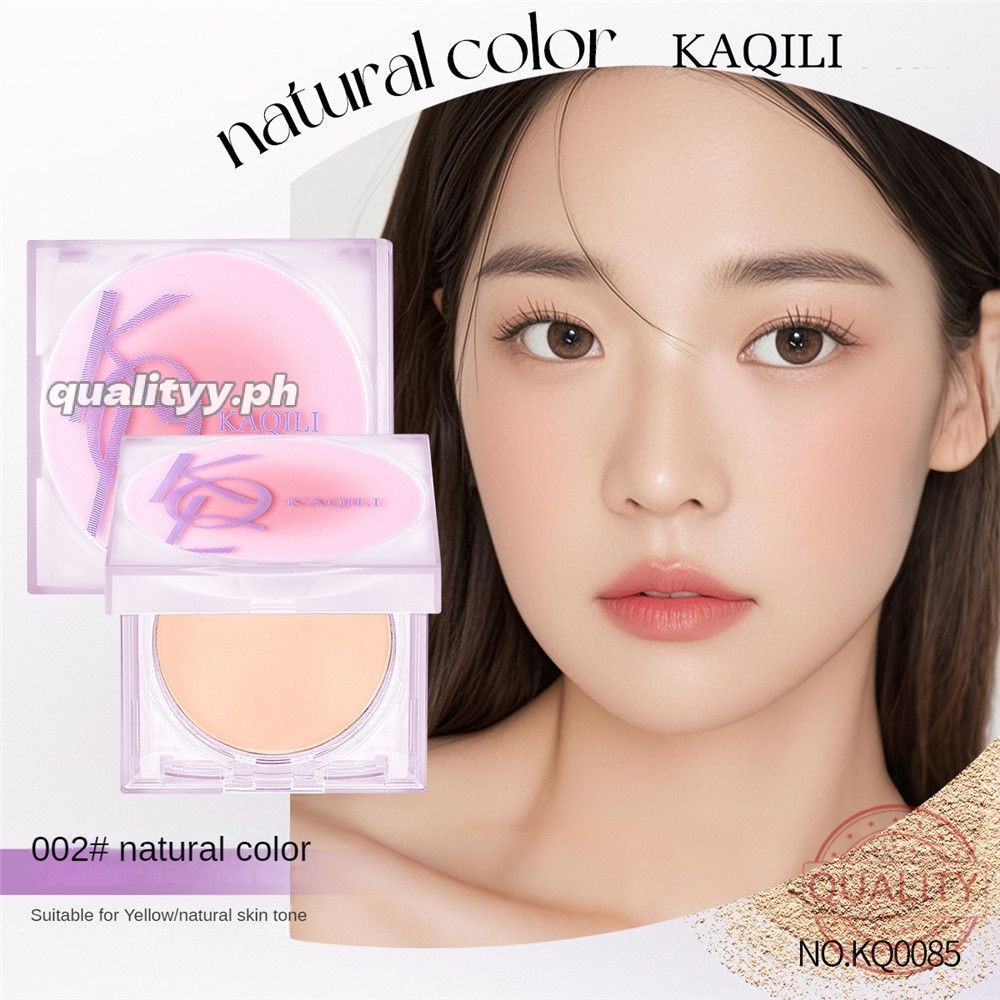 Kaqili Purple Yarn Lightweight Powder Cake Natural Clear Matte Oil ...