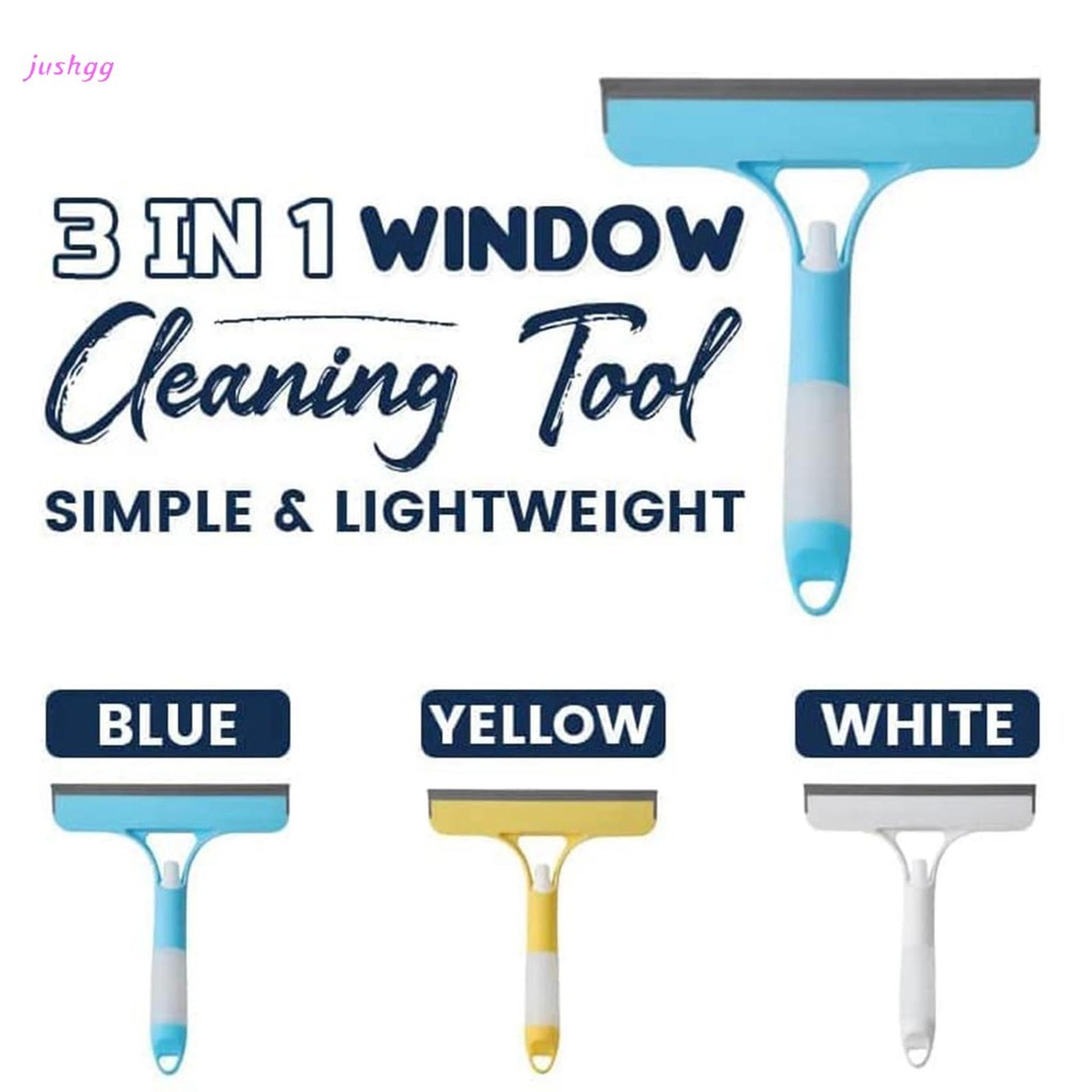 3-in-1 Car Glass Cleaner Tool All-in-One Windshield Scrubber for Semi ...