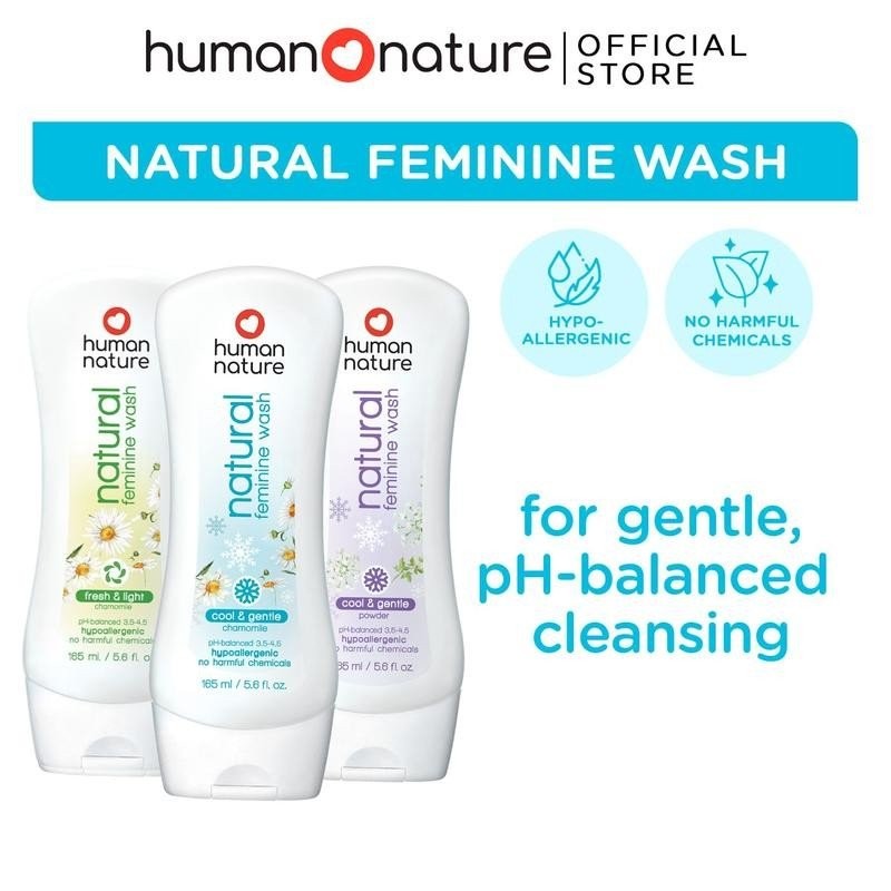 Human Nature Natural Feminine Wash | Natural, Gentle (No Harmful ...