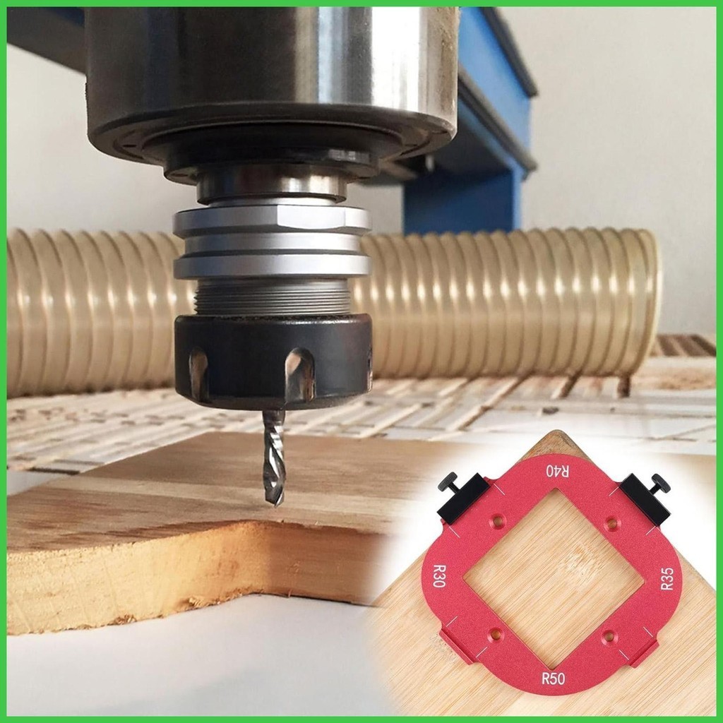 Radius Jig Router Template Half Corner Radius Routing Template ...